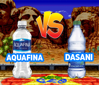 Aquafina vs Dasani Water. Which water is better? We test them both!