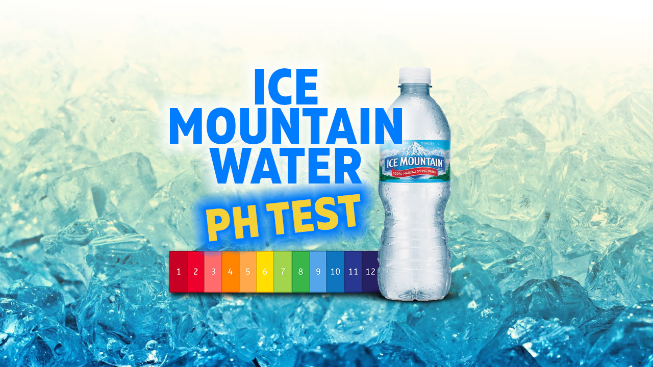 Ice Mountain Water PH Test...Is This Acidic Or Alkaline?