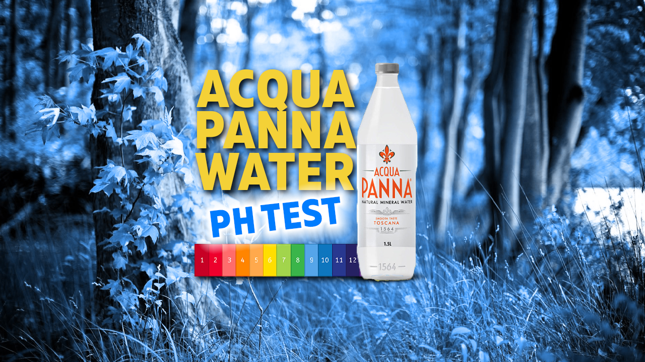 Acqua Panna Water PH Test...Is This Acidic Or Alkaline?